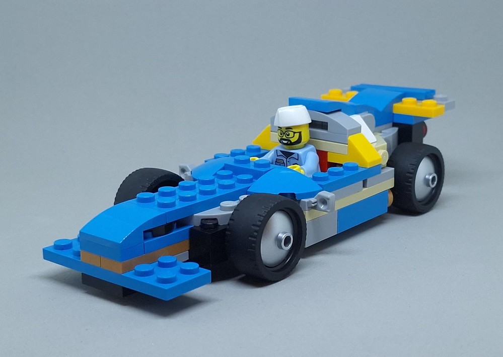 LEGO MOC 60452 F1 DonuTeam by PeterSzabo | Rebrickable - Build with LEGO