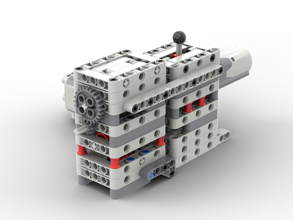 LEGO MOC Gearbox with four gears and neutral. by Michalien112 ...