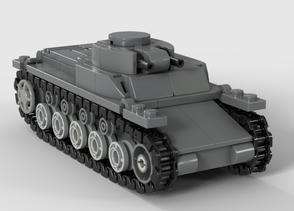 LEGO MOC WW2 Panzer I Ausf B by BrickMotions6026 | Rebrickable - Build ...