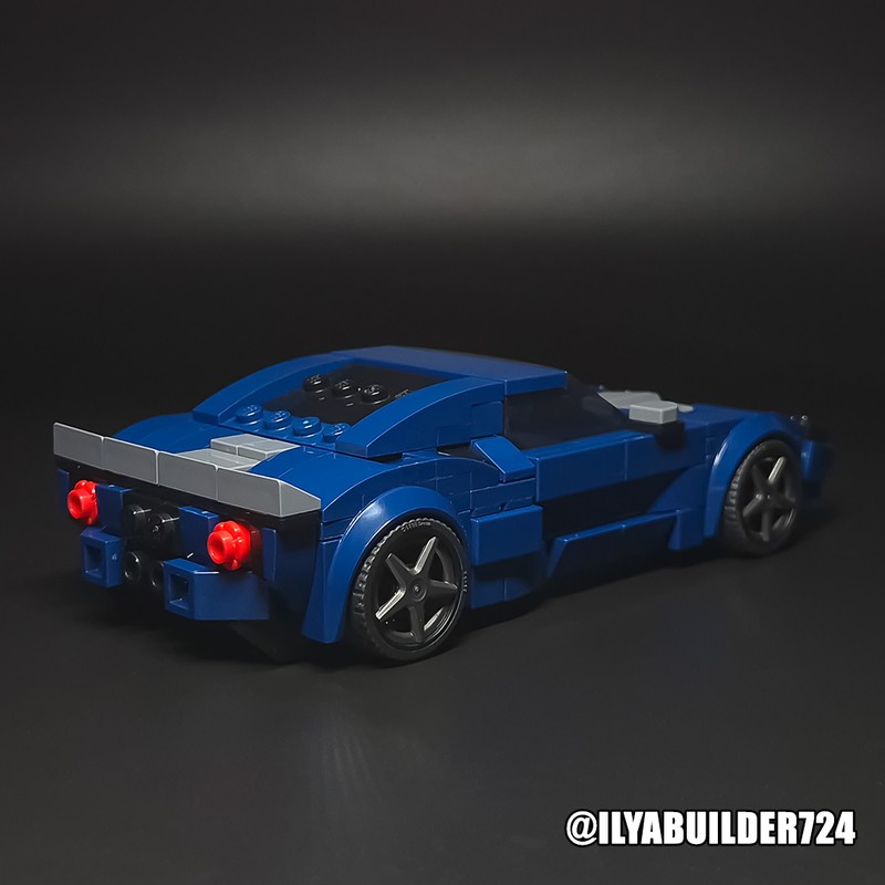 LEGO MOC 76920 Ford GT40 '05 by ilyabuilder724 | Rebrickable - Build ...
