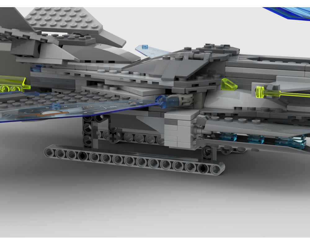 LEGO MOC VTOL Jet Spaceship by YanniciusIII | Rebrickable - Build with LEGO