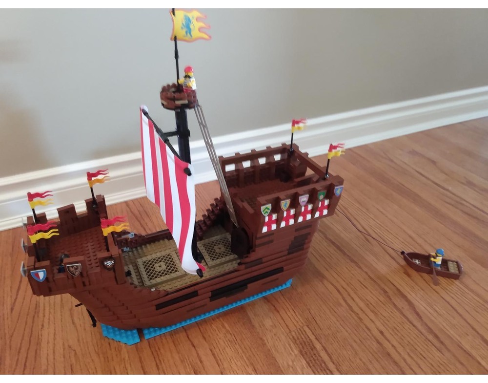 LEGO MOC Medieval "Castle-Ship" (Great Cogue) by Castle_Builder ...