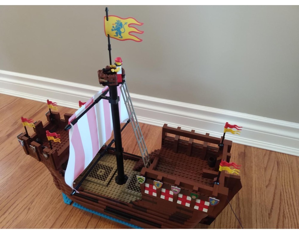 LEGO MOC Medieval "Castle-Ship" (Great Cogue) by Castle_Builder ...