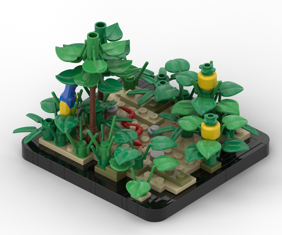 LEGO MOC-213787 On the Island by TundO | Rebrickable - Build with LEGO