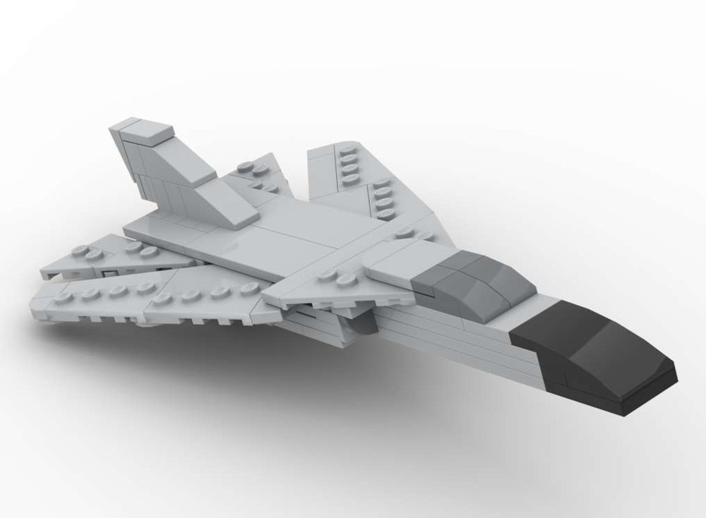 LEGO MOC F-111 Aadvark (1/110 scale) by Vincent W | Rebrickable - Build ...