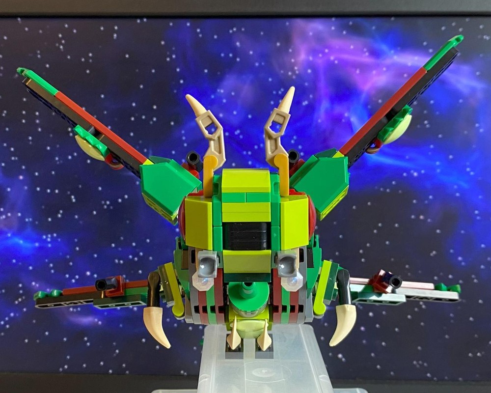 LEGO MOC Mecha Dragonfly by KayKayBanaynays | Rebrickable - Build with LEGO