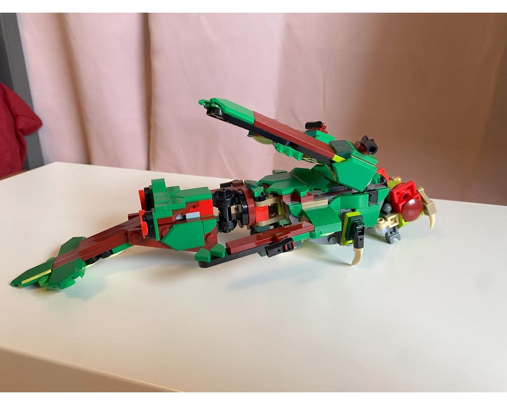 LEGO MOC Mecha Dragonfly by KayKayBanaynays | Rebrickable - Build with LEGO