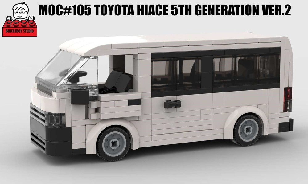 LEGO MOC MOC#105 Toyota HiAce 5th Generation Ver.2 by bricksboy ...