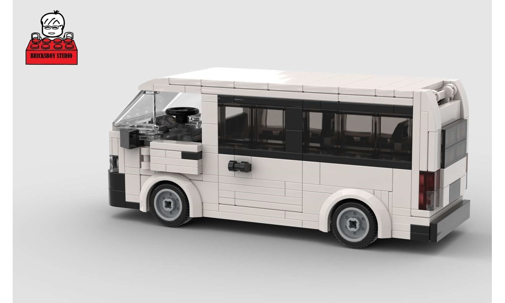 LEGO MOC-213798 MOC#105 Toyota HiAce 5th Generation Ver.2 by bricksboy ...
