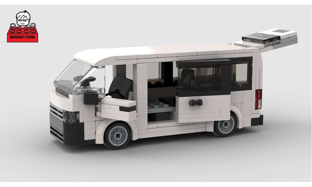 LEGO MOC-213798 MOC#105 Toyota HiAce 5th Generation Ver.2 by bricksboy ...