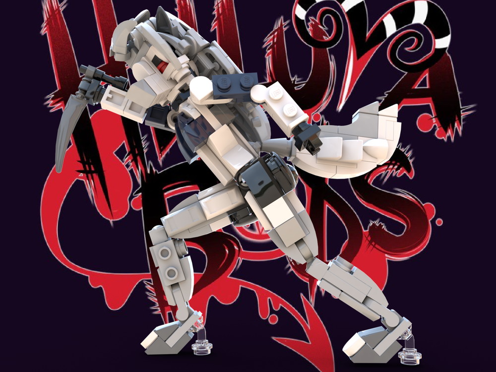 LEGO MOC Loona - Helluva Boss - Hazbin Hotel - hellhound by ALLEGORY ...