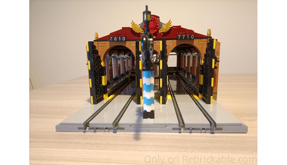 LEGO MOC Railway Steam Train Museum by Albox82 | Rebrickable - Build ...