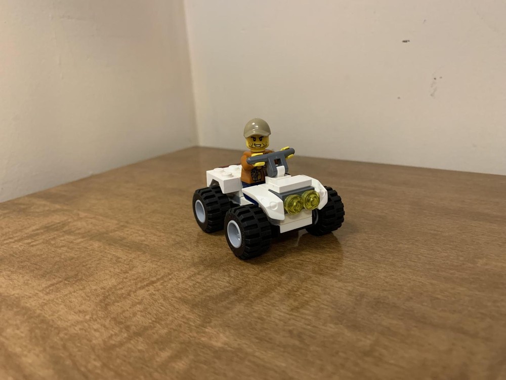 Lego Moc Four Wheeler Atv By Doinitwell Rebrickable Build With Lego
