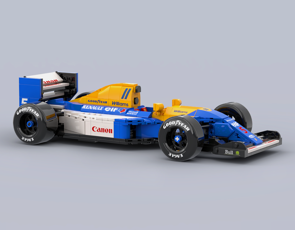 LEGO MOC Williams FW14B Upgrade by bentobrick | Rebrickable - Build ...