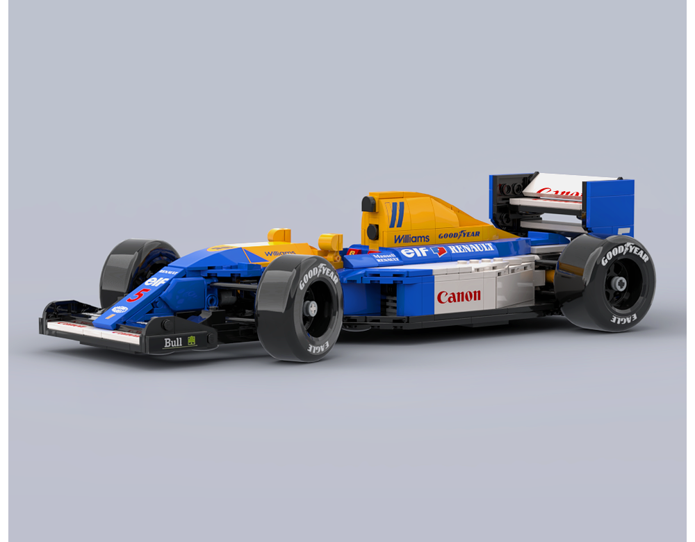 LEGO MOC Williams FW14B Upgrade by bentobrick | Rebrickable - Build ...