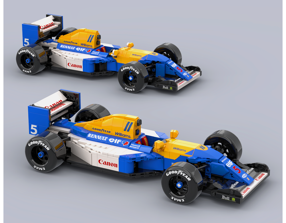 LEGO MOC Williams FW14B Upgrade by bentobrick | Rebrickable - Build ...