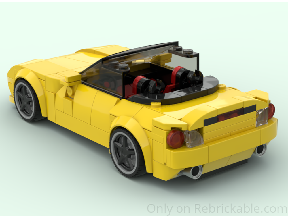 LEGO MOC 2003 Honda S2000 AP1 by ac-bricks | Rebrickable - Build with LEGO