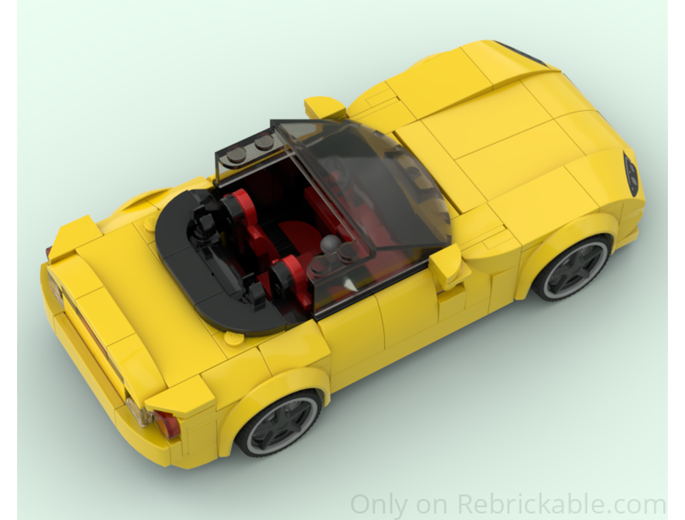 LEGO MOC 2003 Honda S2000 AP1 by ac-bricks | Rebrickable - Build with LEGO