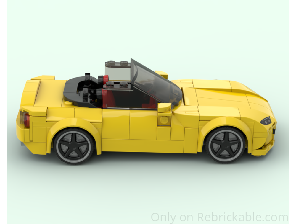 LEGO MOC 2003 Honda S2000 AP1 by ac-bricks | Rebrickable - Build with LEGO