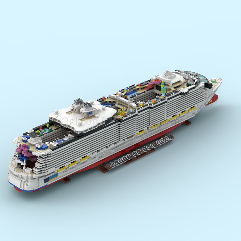 LEGO MOC Oasis of the Seas by BespokeLegoDesigns | Rebrickable - Build ...
