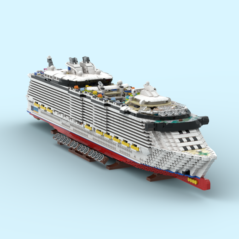 LEGO MOC Oasis of the Seas by BespokeLegoDesigns | Rebrickable - Build ...
