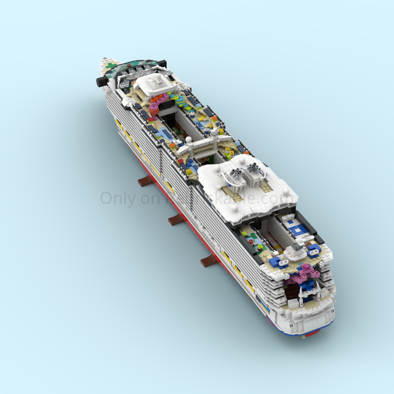 LEGO MOC Oasis of the Seas by BespokeLegoDesigns | Rebrickable - Build ...