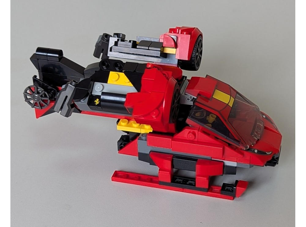 LEGO MOC 76914 Rescue Copter by Kirvet | Rebrickable - Build with LEGO