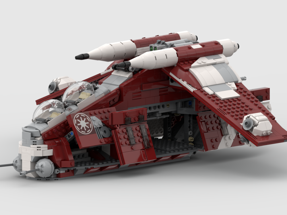Lego Moc Coruscant Guard Gunship Modification By Sgtscoopy