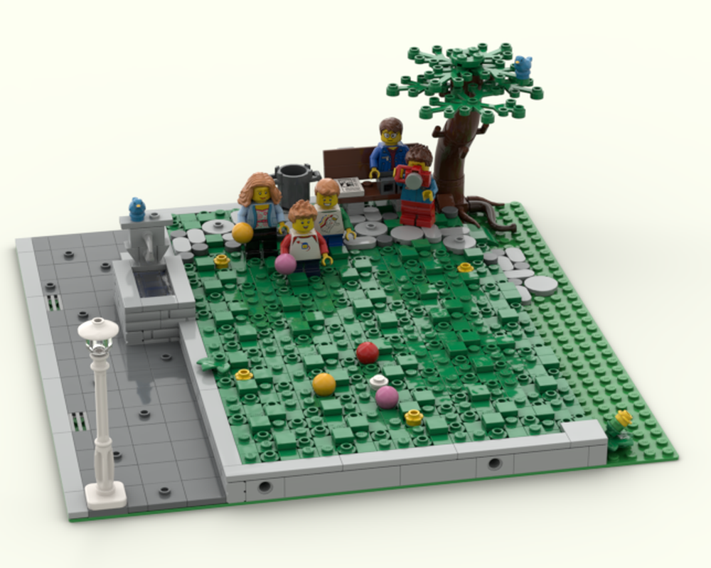 LEGO MOC Modular Lawn Game: Boccia by Bausteinbörse | Rebrickable ...