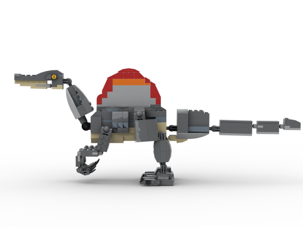 LEGO MOC Spinosaurus Aegyptiacus by B0N3SC4Rbuilds | Rebrickable ...