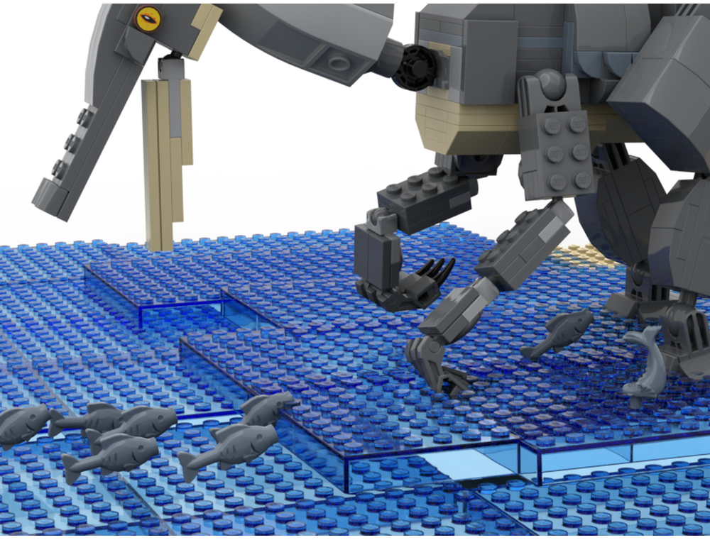 LEGO MOC Spinosaurus Aegyptiacus by B0N3SC4Rbuilds | Rebrickable ...