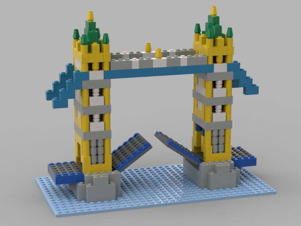 LEGO MOC Tower Bridge by Manaies | Rebrickable - Build with LEGO