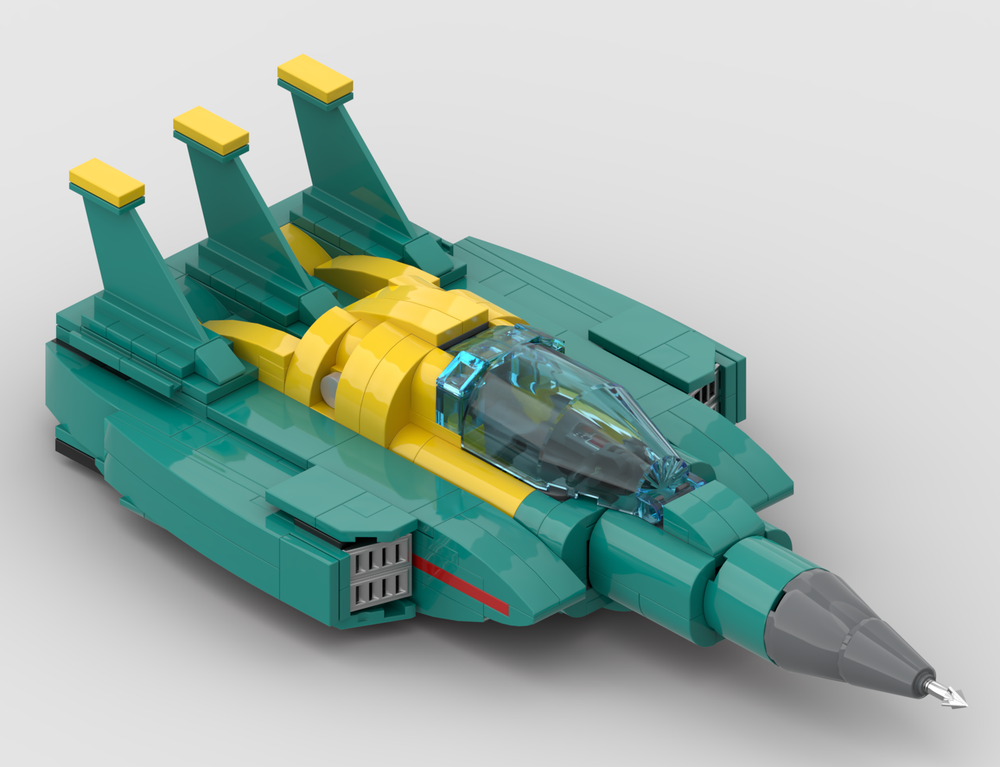 LEGO MOC F-Zero GX Hyper Speeder by Vortiene | Rebrickable - Build with ...
