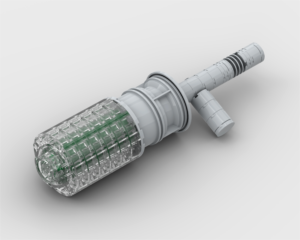 LEGO MOC Upscaled space gun/torch by Briquoleur | Rebrickable - Build ...