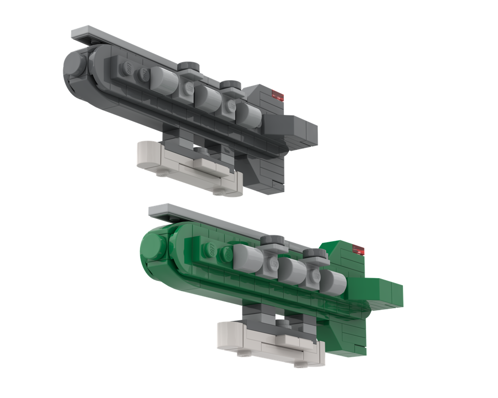 LEGO MOC Airship Grenland (Microscale) by Shturmovik | Rebrickable ...