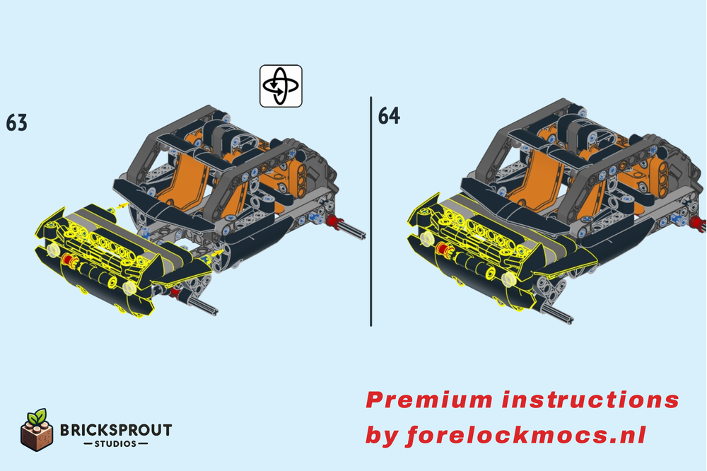LEGO MOC 42166 - Bronco DR - Desert Racer (alternate build) by ...