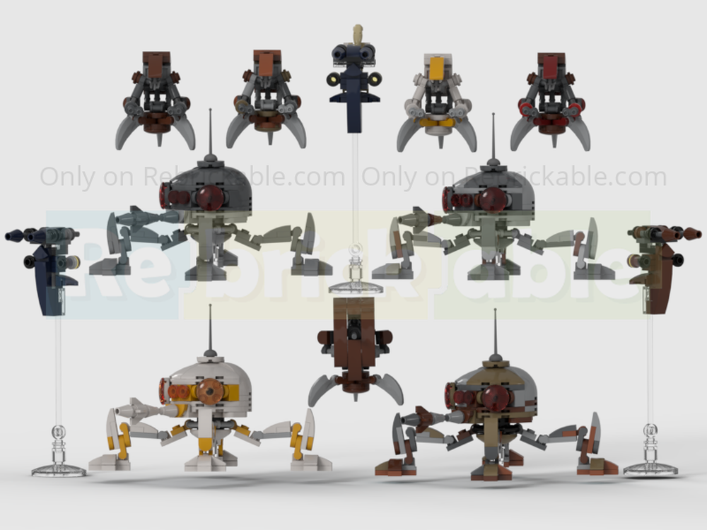 LEGO MOC Separatist Droid Pack by EmpireMade4Dreams | Rebrickable - Build with LEGO