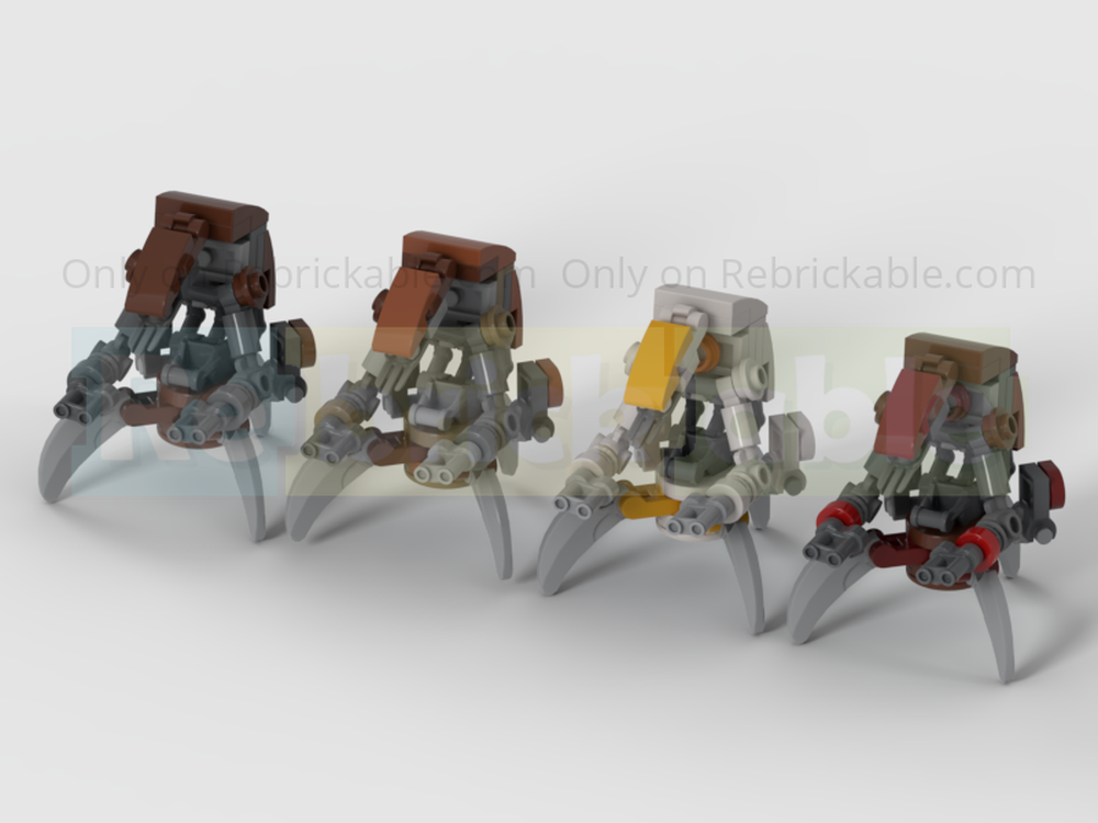 LEGO MOC Separatist Droid Pack by EmpireMade4Dreams | Rebrickable - Build with LEGO