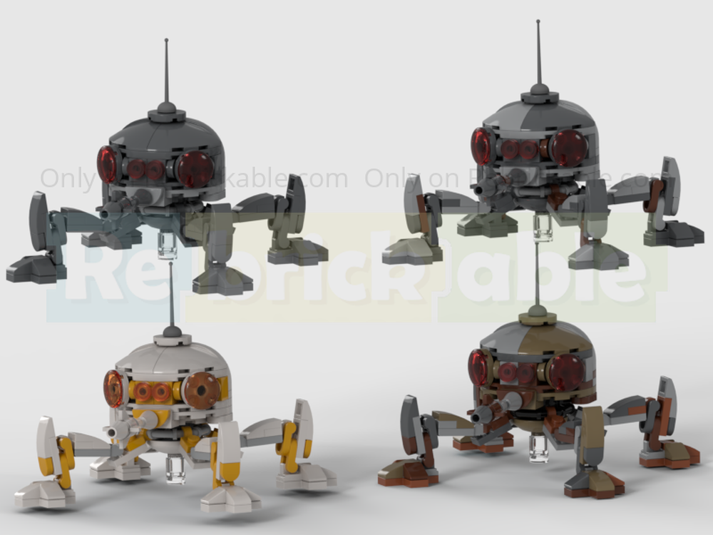 LEGO MOC Separatist Droid Pack by EmpireMade4Dreams | Rebrickable - Build with LEGO