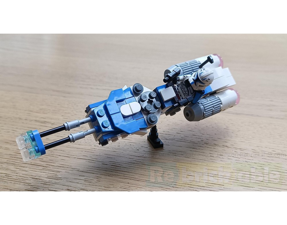LEGO MOC Captain's Rex Speeder by Ewok | Rebrickable - Build with LEGO