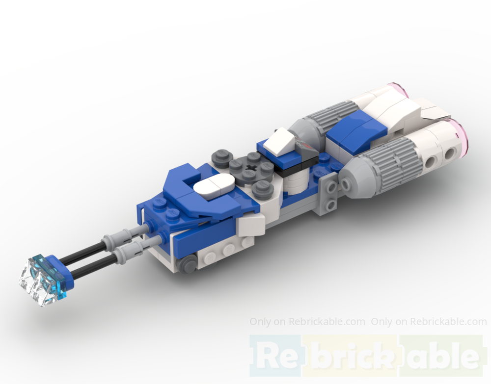 LEGO MOC Captain's Rex Speeder by Ewok | Rebrickable - Build with LEGO