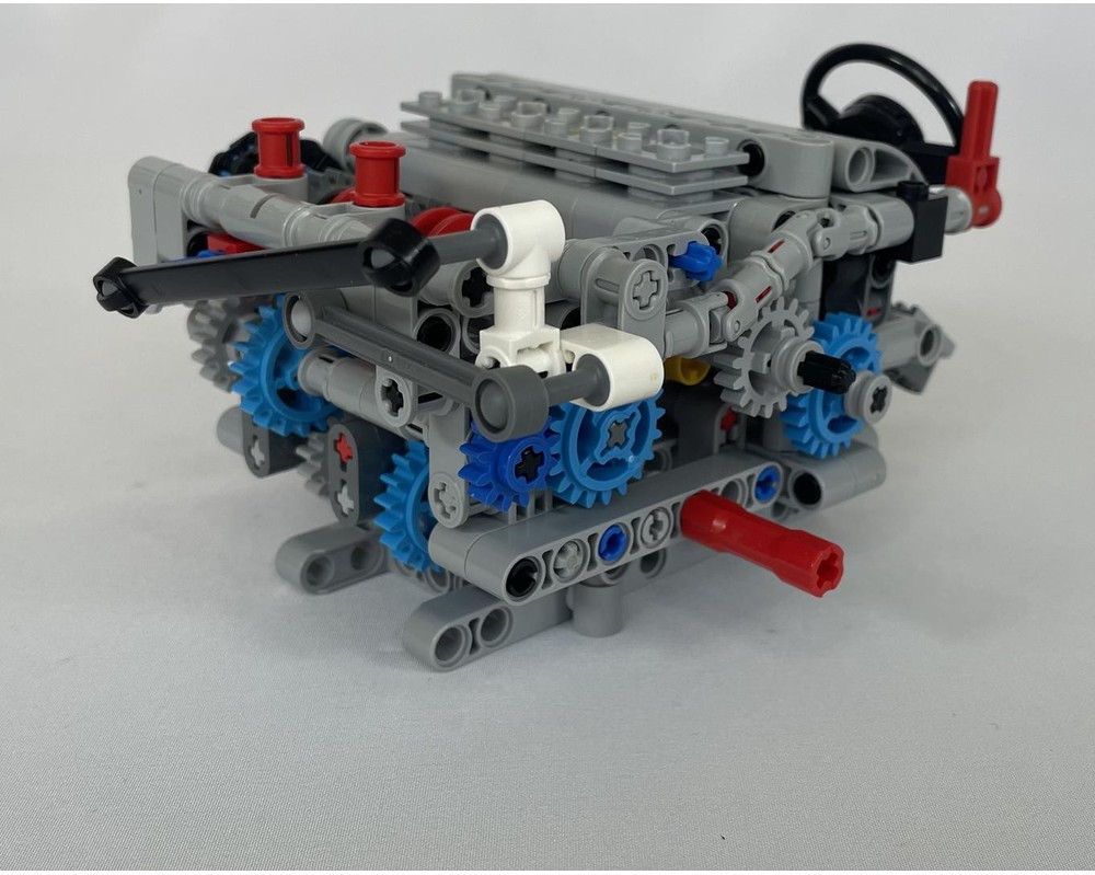 LEGO MOC drivetrain with working clutch by PlasticGear | Rebrickable ...