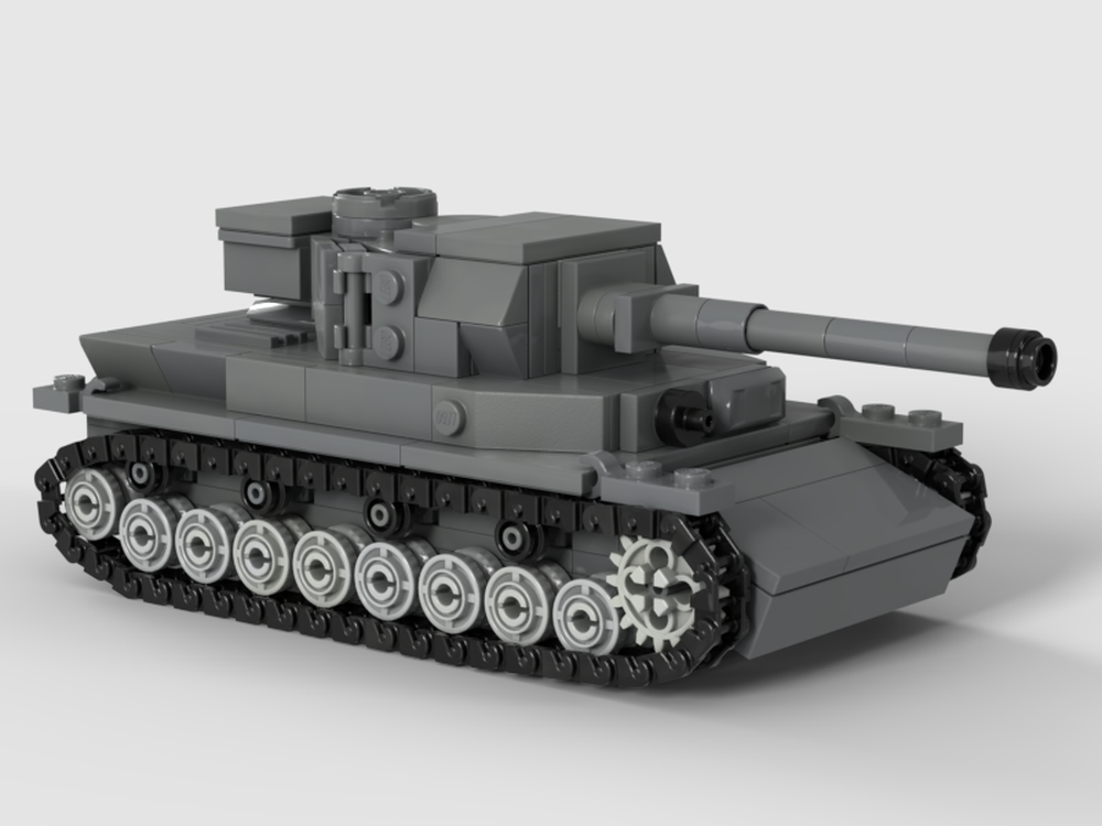 LEGO MOC WW2 Panzer IV by BrickMotions6026 | Rebrickable - Build with LEGO