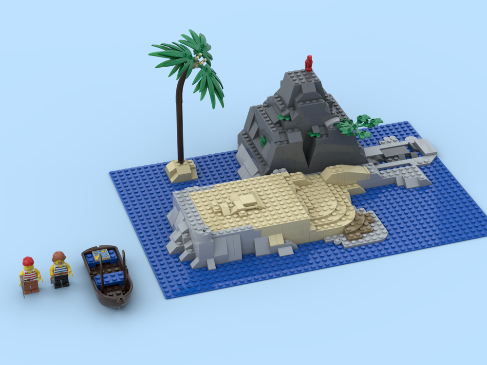 LEGO MOC Rocky Reef (6254) by Denis-O | Rebrickable - Build with LEGO