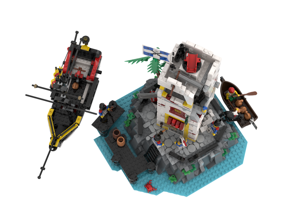 LEGO MOC-213886 10320 - Return to Sabre Island by Tavernello ...