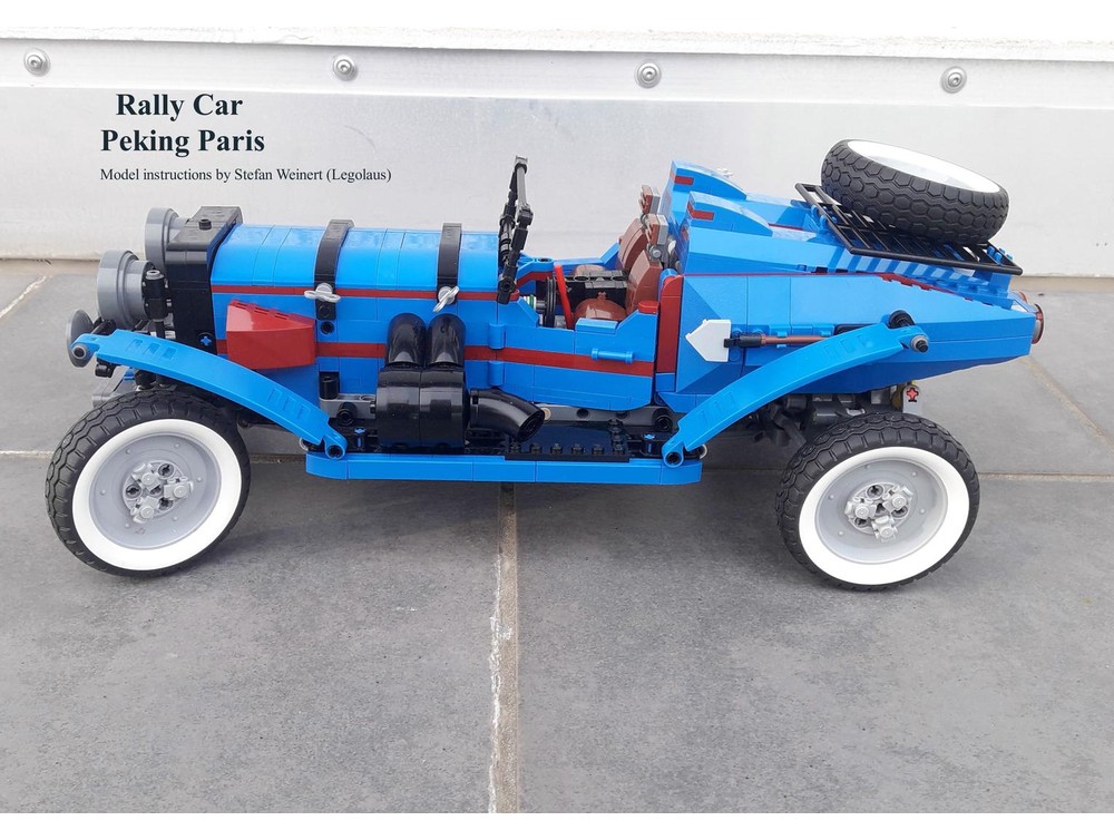 LEGO MOC Rally Car Peking Paris (Display Version) by legolaus ...