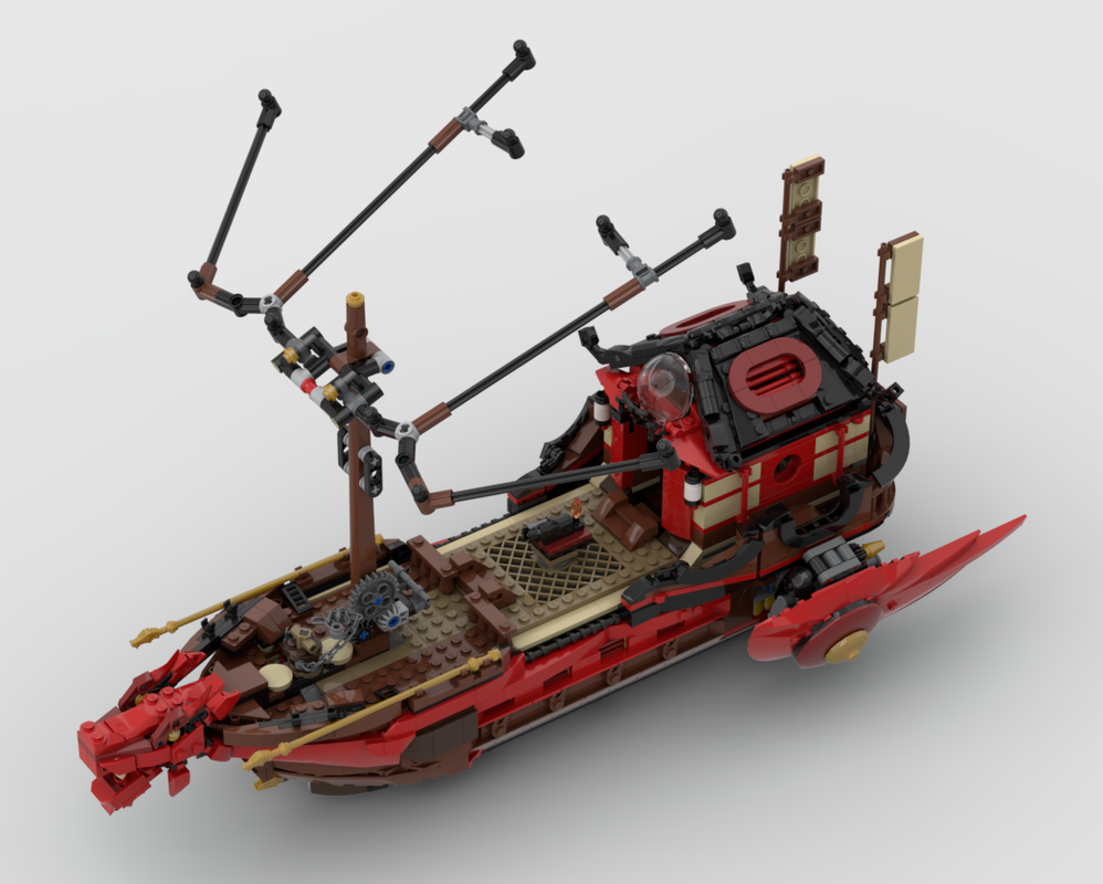 LEGO MOC RC Destiny's Bounty 71705 Power Functions by Green Yellow Stud ...