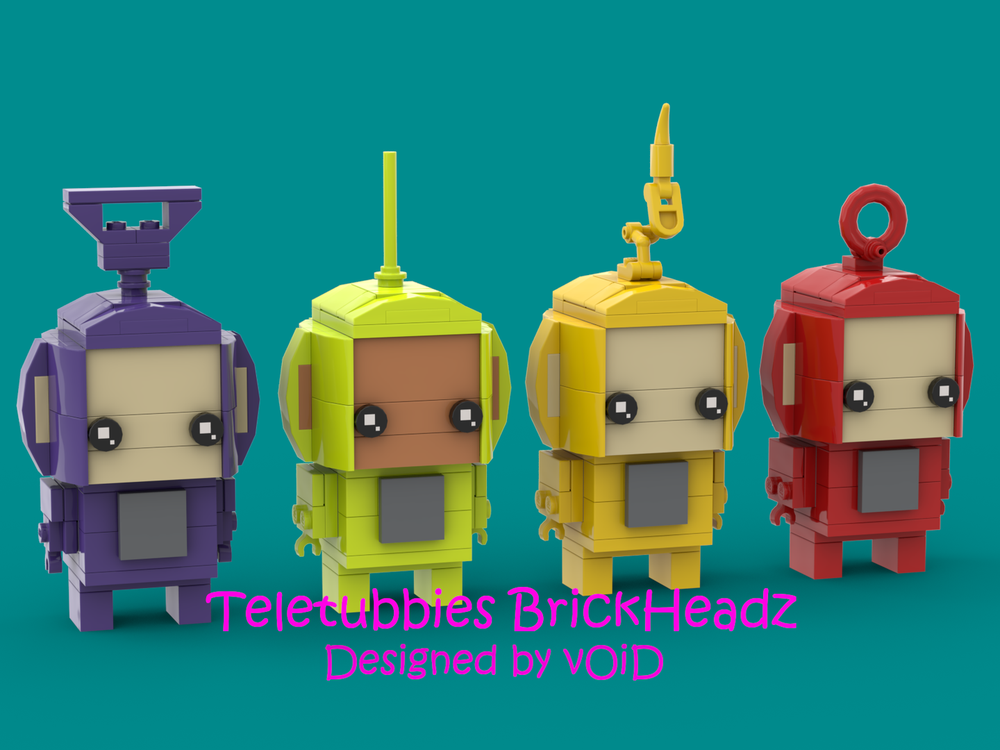 LEGO MOC Teletubbies BrickHeadz by BricksBy_vOiD | Rebrickable - Build ...