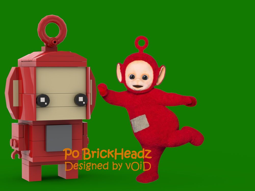 LEGO MOC Po BrickHeadz by BricksBy_vOiD | Rebrickable - Build with LEGO