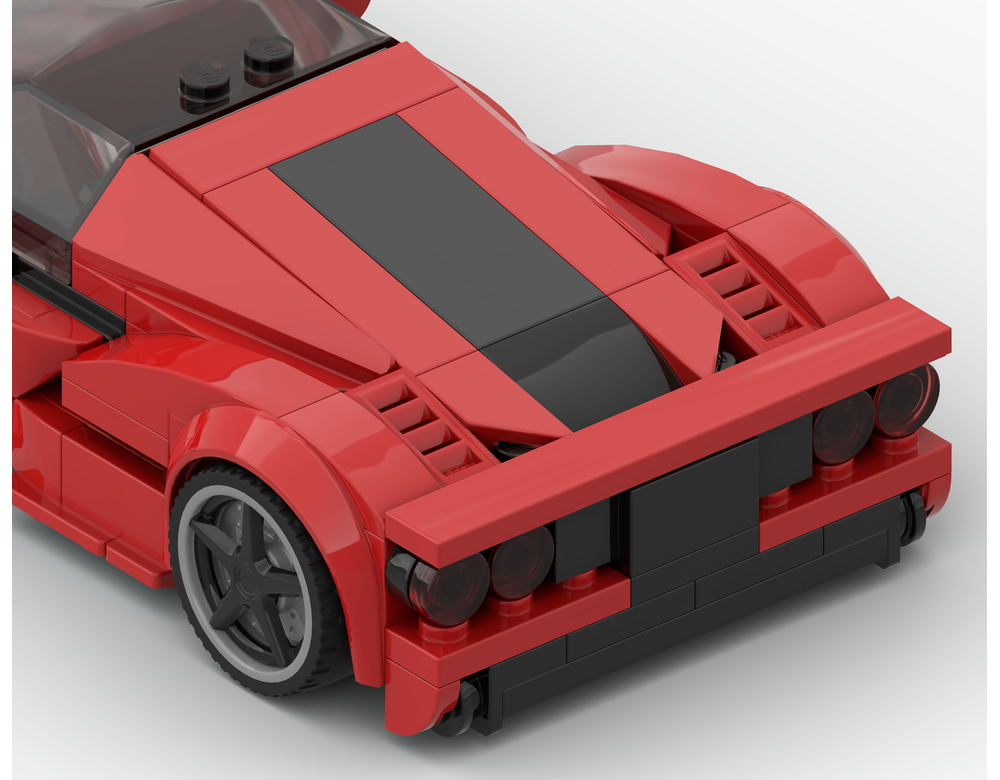 LEGO MOC 8-REDhyperMRcar4 by moretaraok0625 | Rebrickable - Build with LEGO